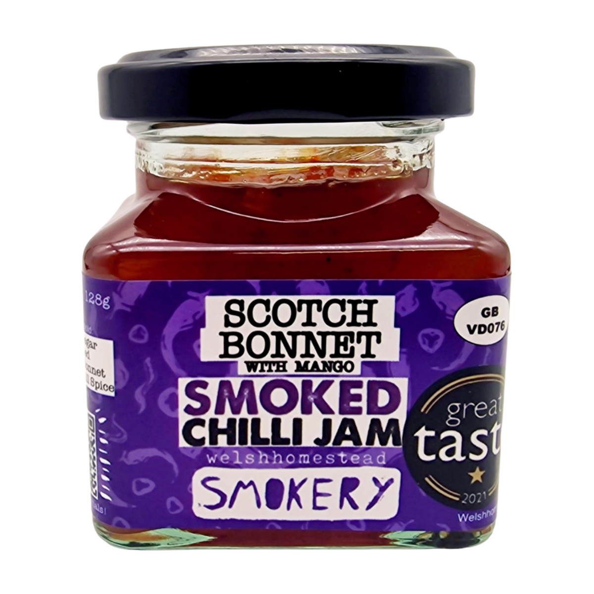Welshhomestead Smokery Scotch Bonnet & Mango Smoked Chilli Jam (128g ...